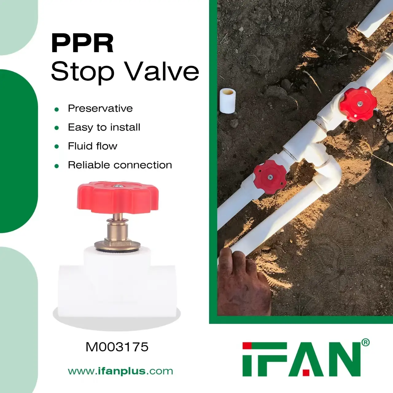 Learn About PPR Stop Valve - www.ifanpvc.com