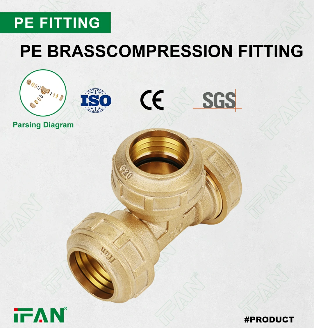 Applications of PE Brass Compression Fittings - www.ifanpvc.com