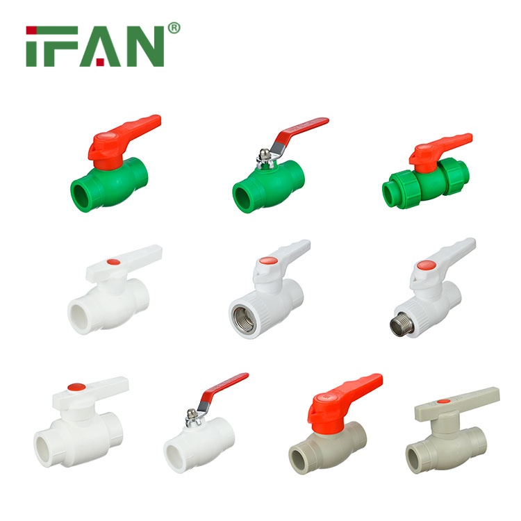 PPR Ball Valves Offer Minimal Flow Resistance - www.ifanpvc.com