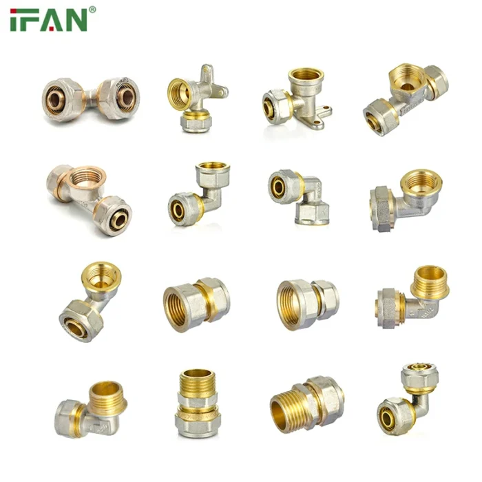 Easy Installation Pex Compression Fittings - www.ifanpvc.com